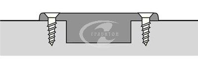 Петля Sensys 8639i W45 TH52 угол открывания 95° для накладных дверей в ...